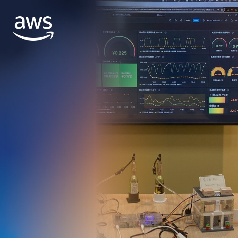 スマート x サステナブルビル管理をミニチュア建物で実現してみよう！- builders.flash☆ - 変化を求めるデベロッパーを応援するウェブマガジン | AWS